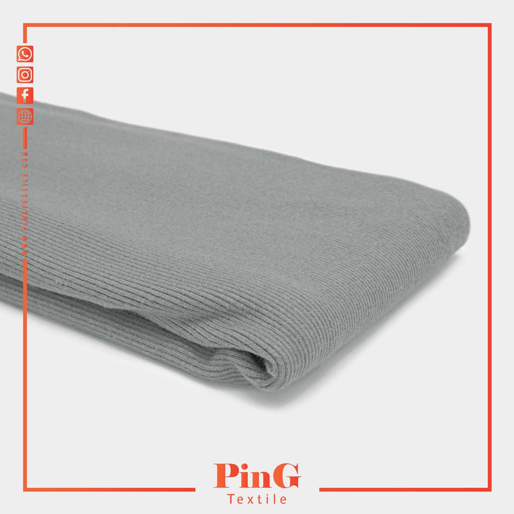 Jual RIB BABYTERRY COTTON | ABU HITAM BAHAN KAIN KAOS | Shopee Indonesia