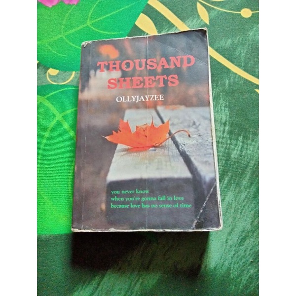 Jual Novel Thousand Sheets by Ollyjayzee (Novel Langka) | Shopee Indonesia