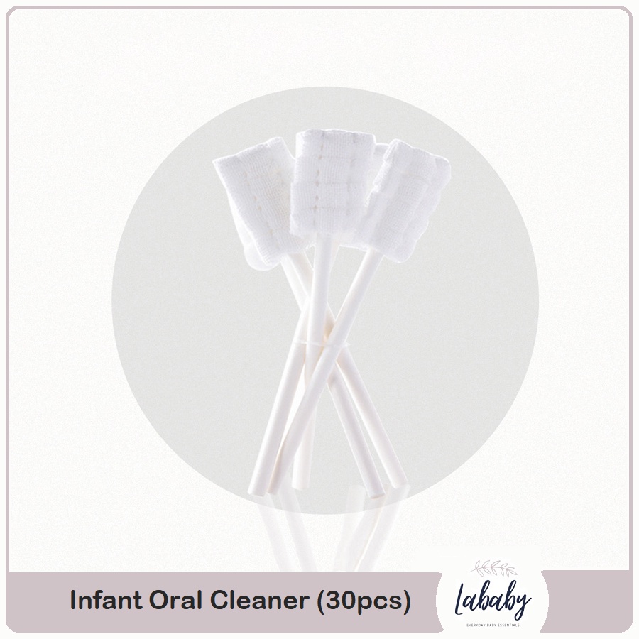 Jual Lababy Infant Oral Cleaner (30pcs) | Shopee Indonesia
