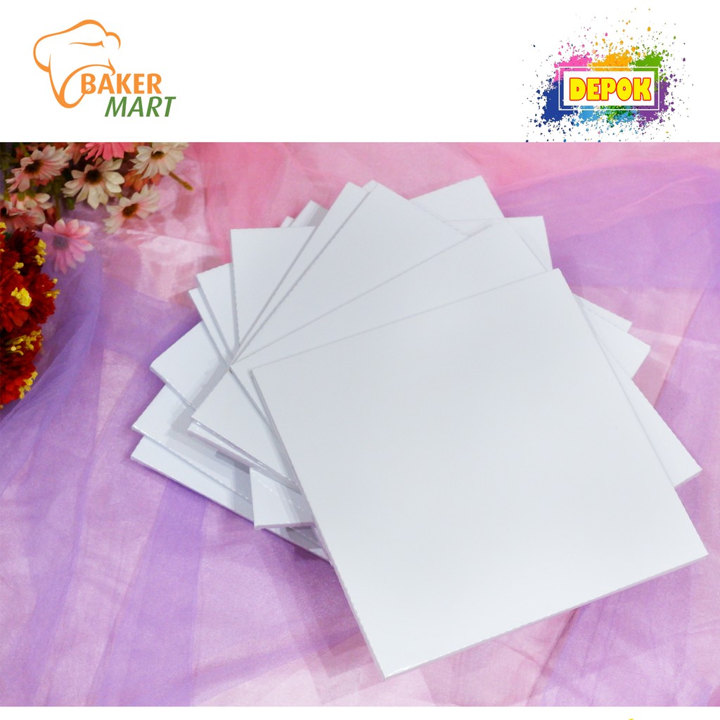 Jual Tatakan Kue / Cake Base Nicole White | Shopee Indonesia