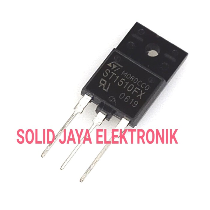 Jual TRANSISTOR ST1510 ST 1510 FX ST1510FX TR NPN ST1510 FX ASLI ORIGINAL | Shopee Indonesia
