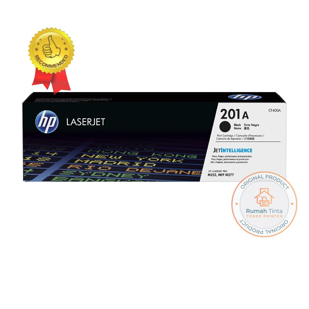 Jual HP 201A Black Original LaserJet Toner Cartridge (CF400A) | Shopee ...