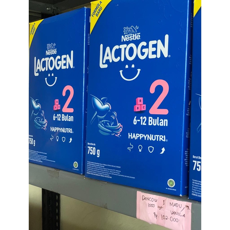 Jual LACTOGEN 1 & 2 1kg/735gr/350gr | Shopee Indonesia