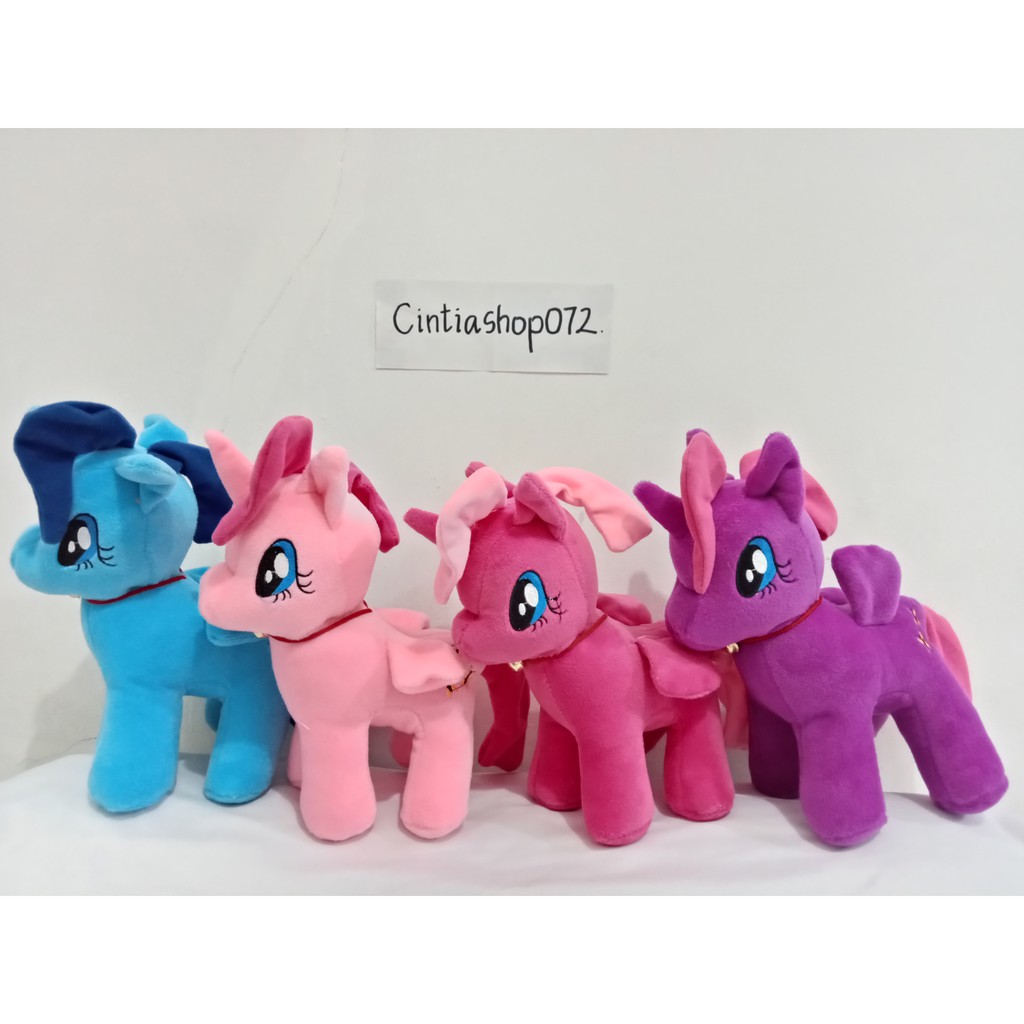 Jual Boneka kuda poni size M lucu pony little | Shopee Indonesia