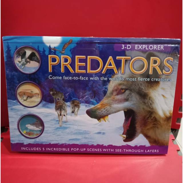 Jual Predators 3D Explorer (Segel) Best Sellers & must have book !!! | Shopee Indonesia