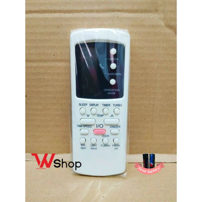 Jual REMOT AC ORIGINAL GALANZ GZ-50GB-E1 UNTUK LENNOX ERISSON YAMATSU ...