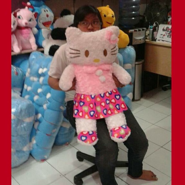 Jual Hello kitty snail XL ukuran 70 cm | Shopee Indonesia
