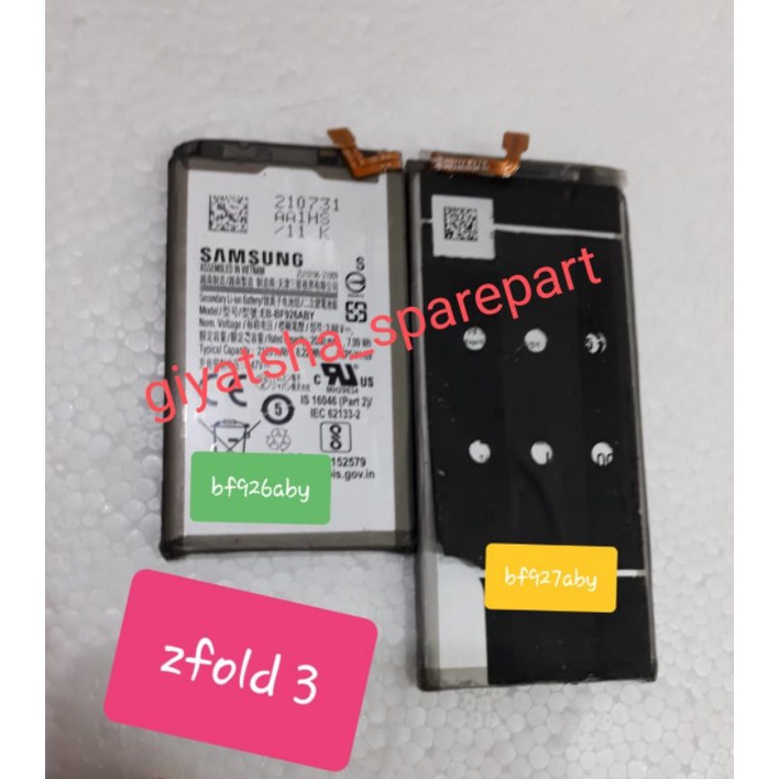 Jual Battery batre baterai Samsung Z flip 3 BF926aby Copotan ory | Shopee Indonesia