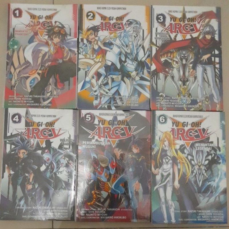 Jual komik Yu Gi Oh! arc v ( vol 1 - 6 ) | Shopee Indonesia