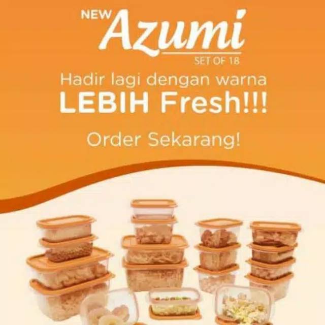 Jual Azumi Set of 18 (1 Set 18 pcs) | Shopee Indonesia