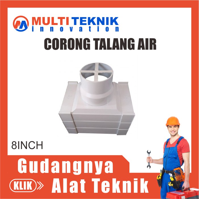 Jual Corong Talang Air Plastik Pvc Kotak 8 inch MT573 | Shopee Indonesia