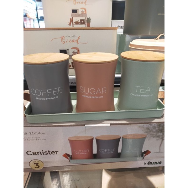 Jual CANISTER INFORMA 3 SET PLUS TRAY | Shopee Indonesia