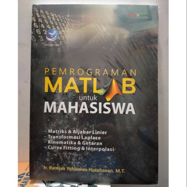 Jual Pemrograman MATLAB Untuk Mahasiswa - Ramses Y. Hutahaen | Shopee Indonesia