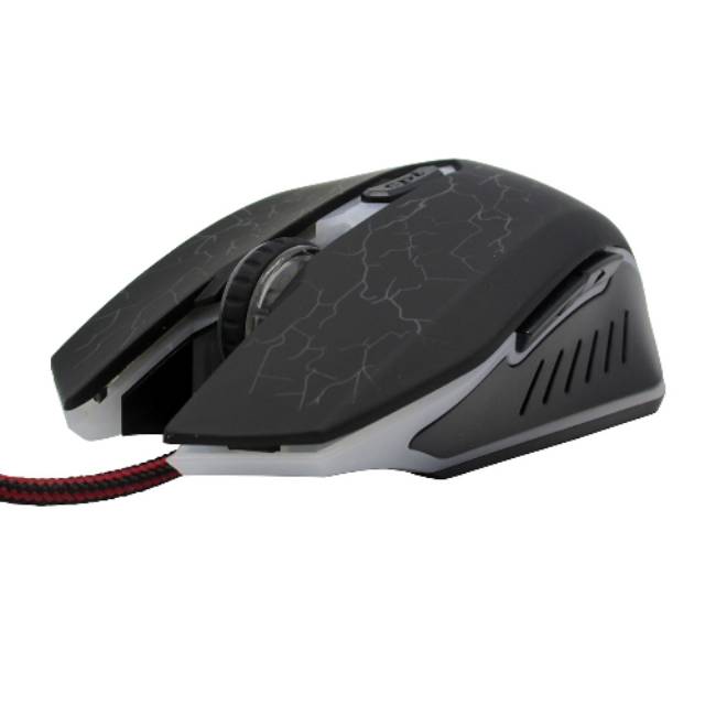 Jual Mouse Gaming Optical dengan Dazzle Color Red LED - SD-P505 - Black ...