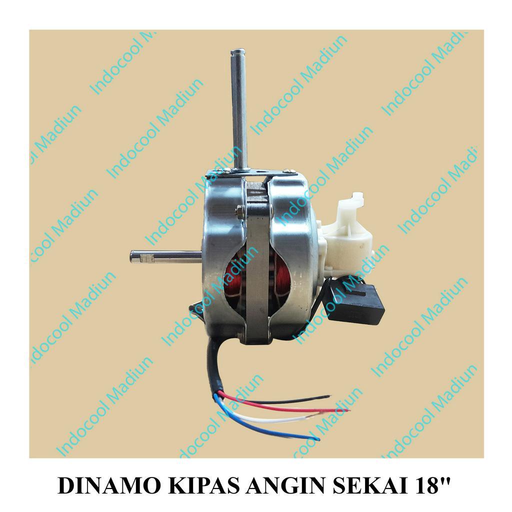 Jual Motor / Dinamo Kipas Angin SEKAI 18" Stand Fan Tornado Baling ...