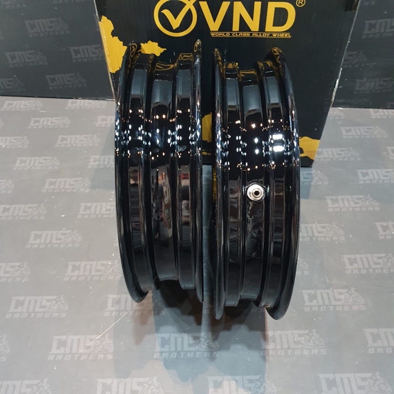 Jual Velg Velek Racing VND Roulette Ring 12 Honda New Scoopy 2020 Black Gold | Shopee Indonesia