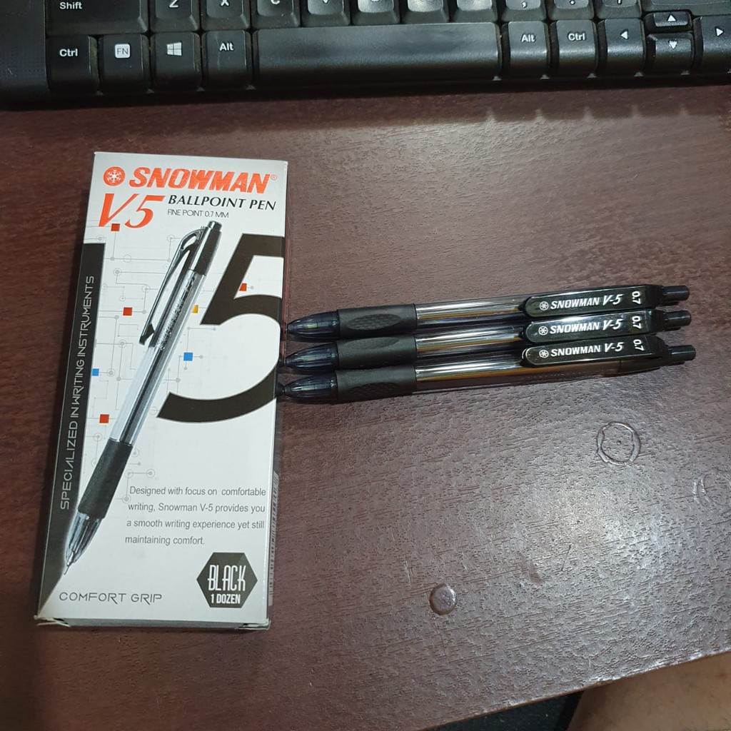 Jual PULPEN SNOWMAN V5 0.7mm ( PCS ) | Shopee Indonesia