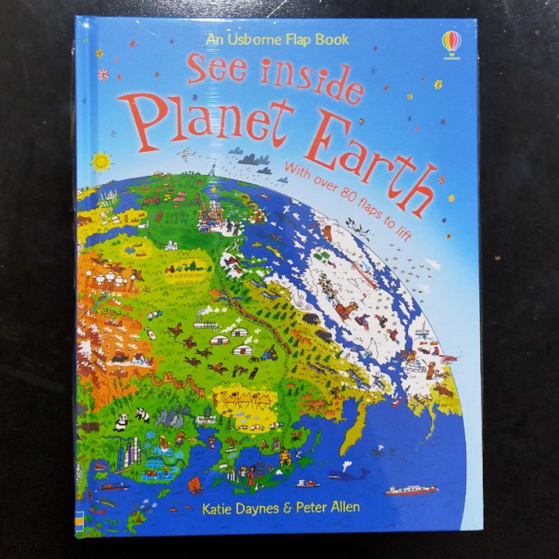 Jual Original An Usborne Flap Book See Inside Planet Earth | Shopee ...