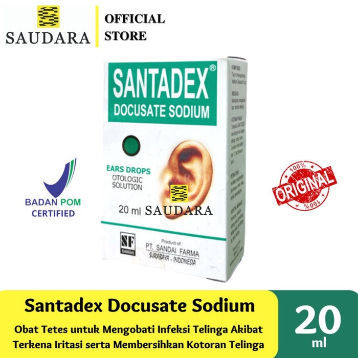 Jual Santadex Obat Telinga (20 Ml) | Shopee Indonesia