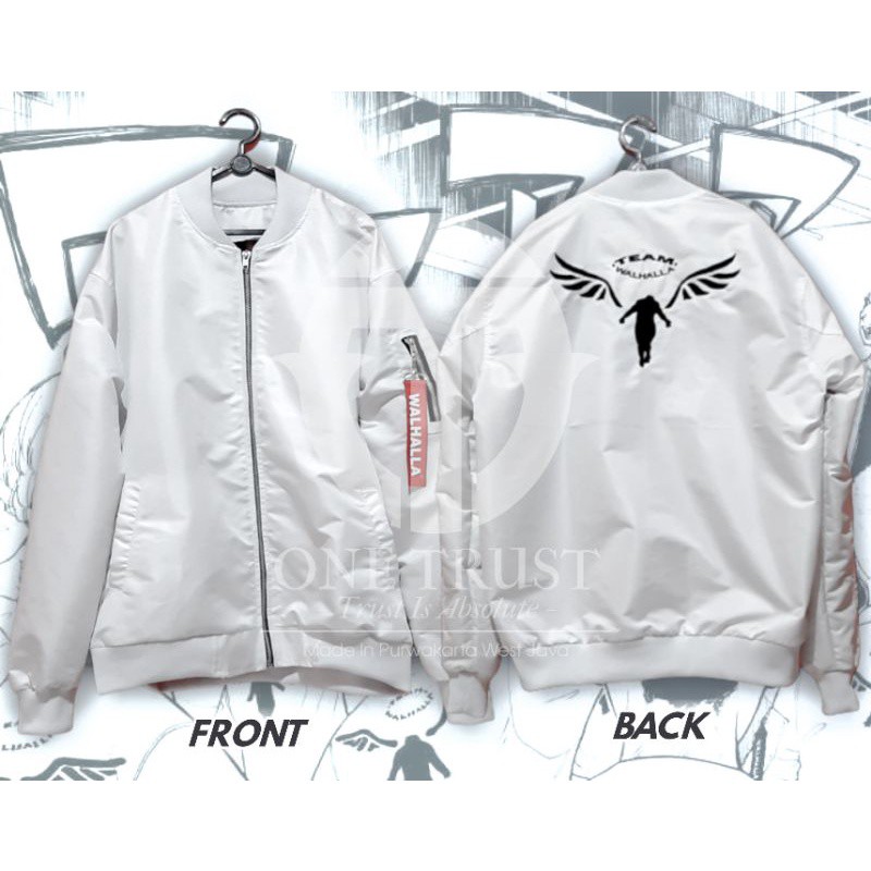 Jual JAKET BOMBER VALHALLA Ready stock ! - JAKET BOMBER VALHALLA TEAM ...