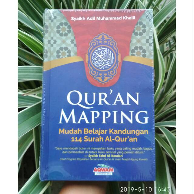 Jual Al Qur'an Quran Mapping Mudah Belajar Kandungan 114 Surah. (OY ...