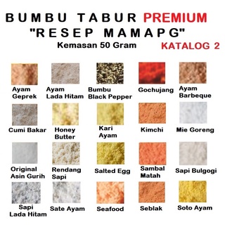 Jual Bumbu Tabur Premium MINIMAL 5 Bubuk Tabur Bumbu Keripik Kentang Lidi Ayam Makaroni Jamur ...