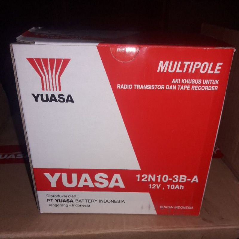 Jual Yuasa 12N10-3B-A Original | Shopee Indonesia