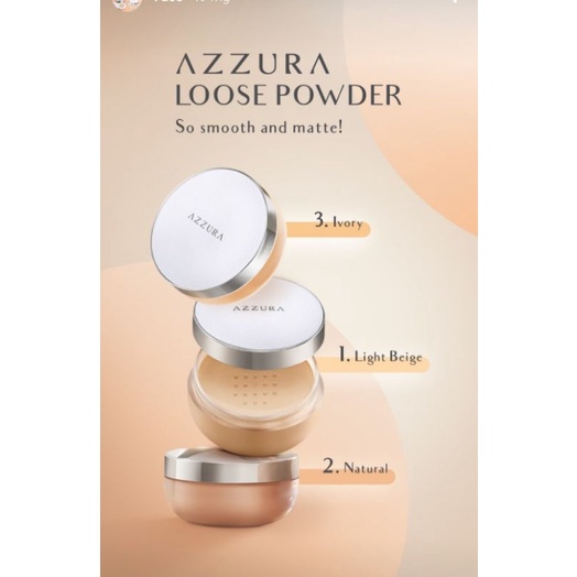 Jual Azzura Loose powder | Shopee Indonesia