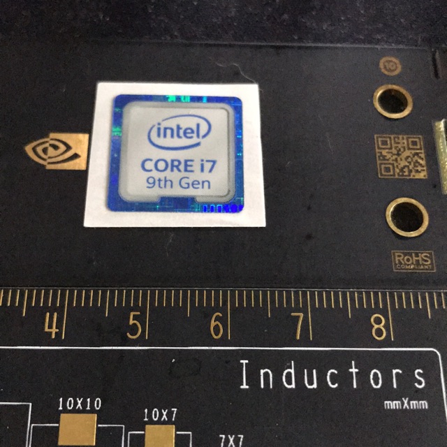 Jual Sticker stiker intel Core i7 9th Gen ori | Shopee Indonesia