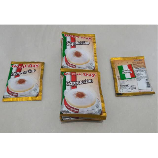 Jual Good Day Cappuccino With Cocoa Granule (Dengan Coklat Granul) 25 ...