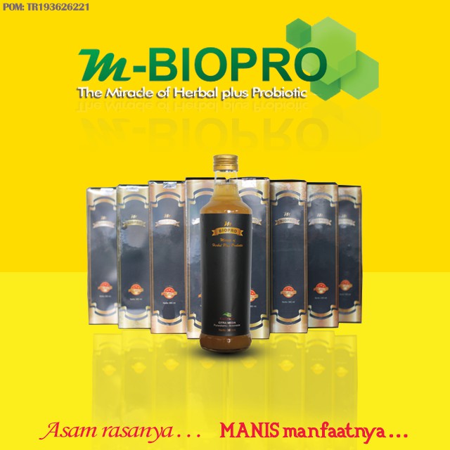Jual M Biopro Herbal Prebiotik Original 1001 Solusi Penyakit | Shopee ...
