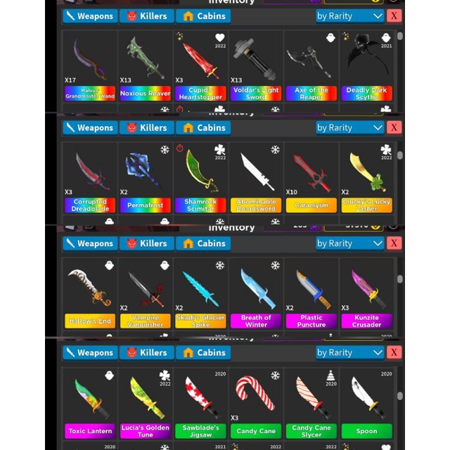 Jual KNIFE SURVIVAL THE KILLER ROBLOX | Shopee Indonesia