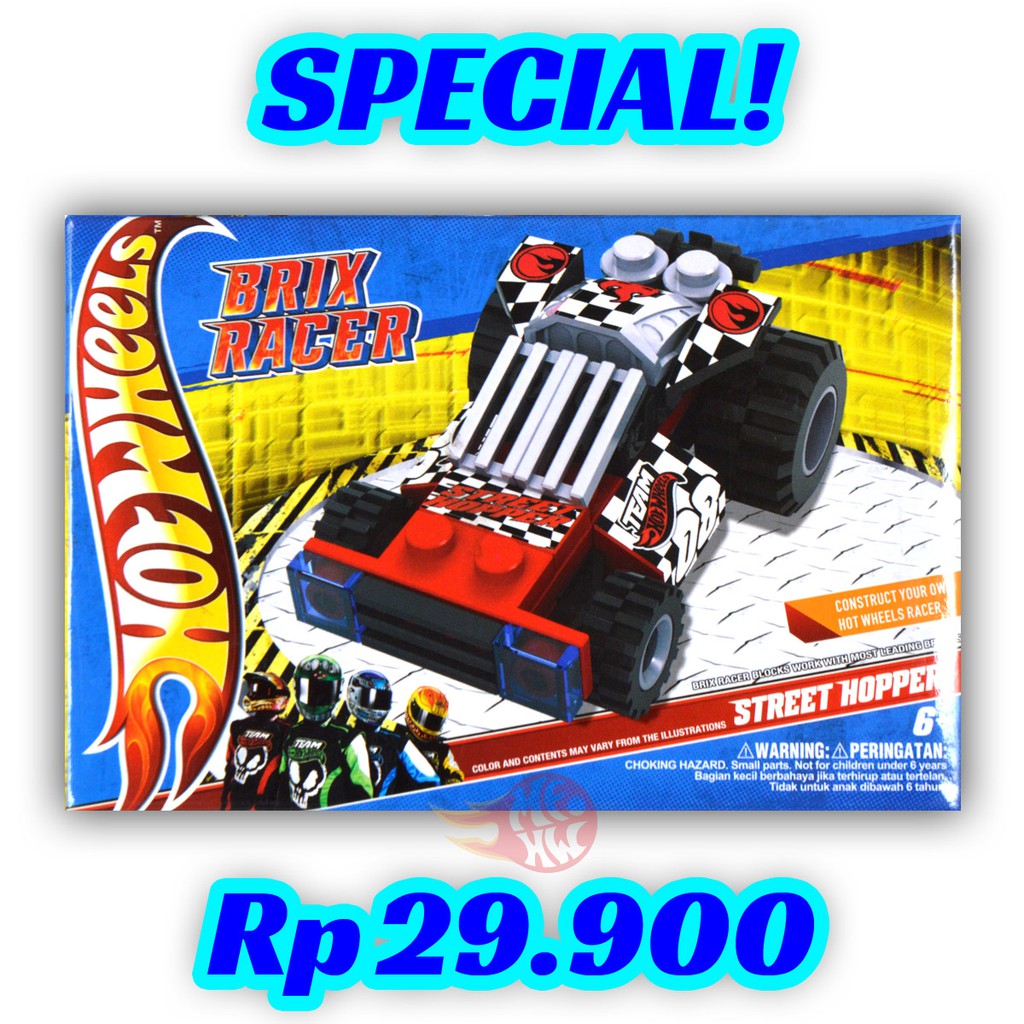 Jual Street Hopper - Mini Brix Racer Hot Wheels Hotwheels HW Brick ...