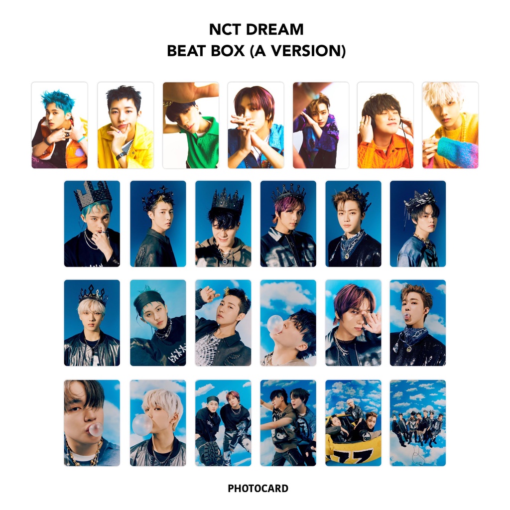 Jual Photocard NCT Dream Beat Box | Shopee Indonesia