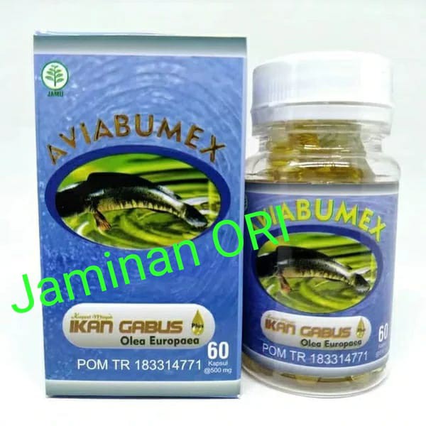 Jual Kapsul Minyak Aviabumex - Albumin / kutuk / ikan gabus / Plus Zaitun isi 60 Kapsul | Shopee ...