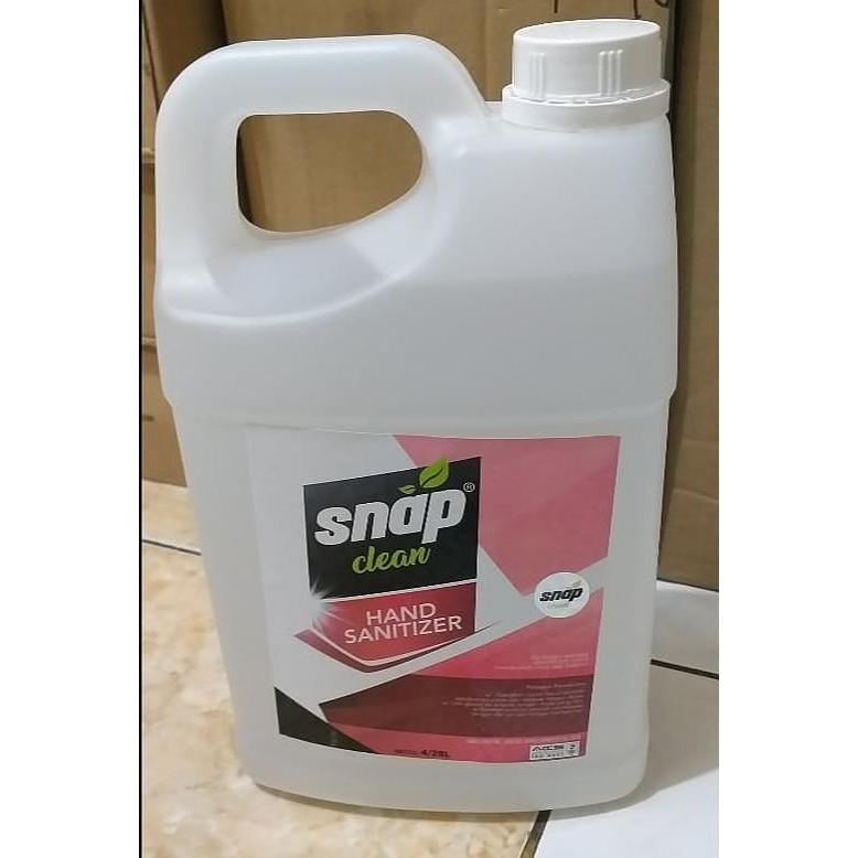 Jual HAND SANITIZER SNAP CLEAN 4 LITER | Shopee Indonesia