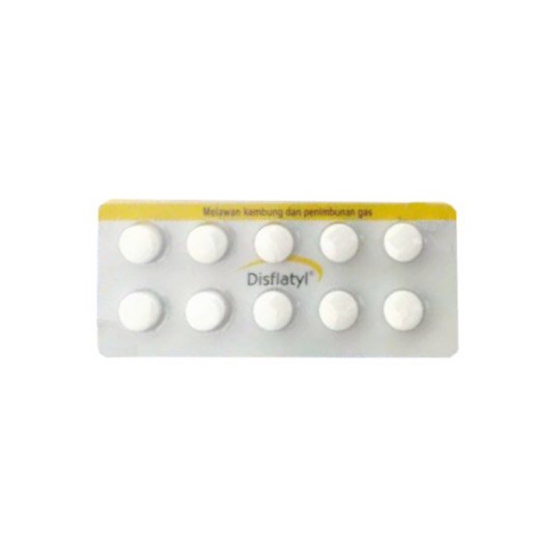 Jual DISFLATYL 40 MG 10 TABLET (PERUT KEMBUNG) | Shopee Indonesia