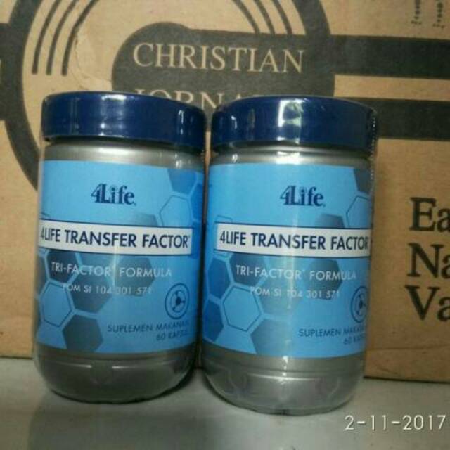 Jual 4life Transfer Factor Advance Tri Formula isi 60 Kapsul | Shopee ...