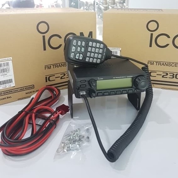 Jual Rig mobile ht iCom IC - 2300 H IC2300 65Watt ICOM 2300H VHF RIG MOBIL | Shopee Indonesia