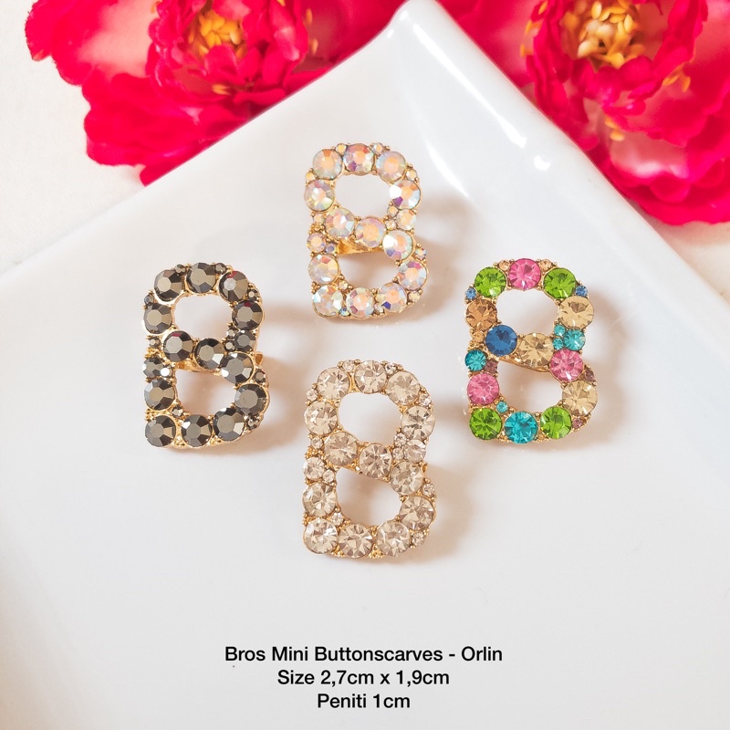 Jual Bros Mini B Buttonscarves | Shopee Indonesia