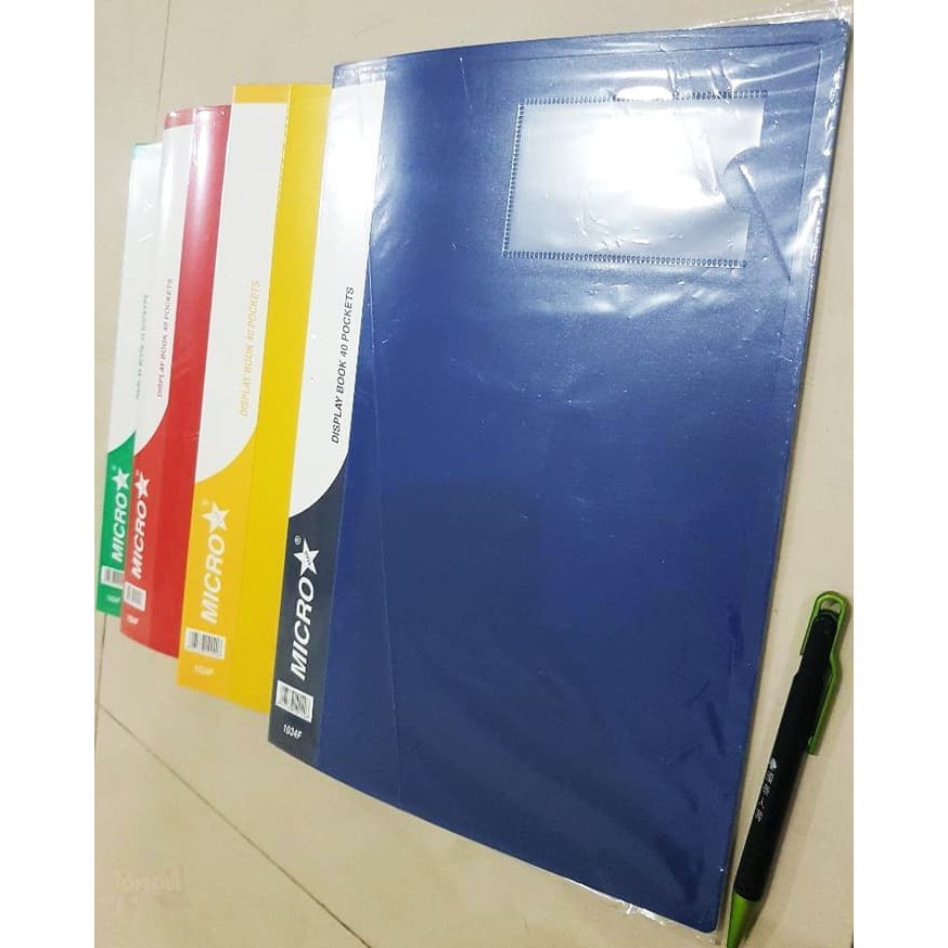 Jual Clear Holder Folio F4 / 20 / 40 / 60 lembar HQ product | Shopee ...