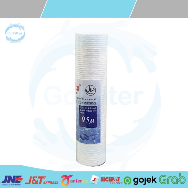 Jual CARTRIDGE FILTER AIR / WATER FILTER SPUN / SEDIMENT FILTER 10 ...
