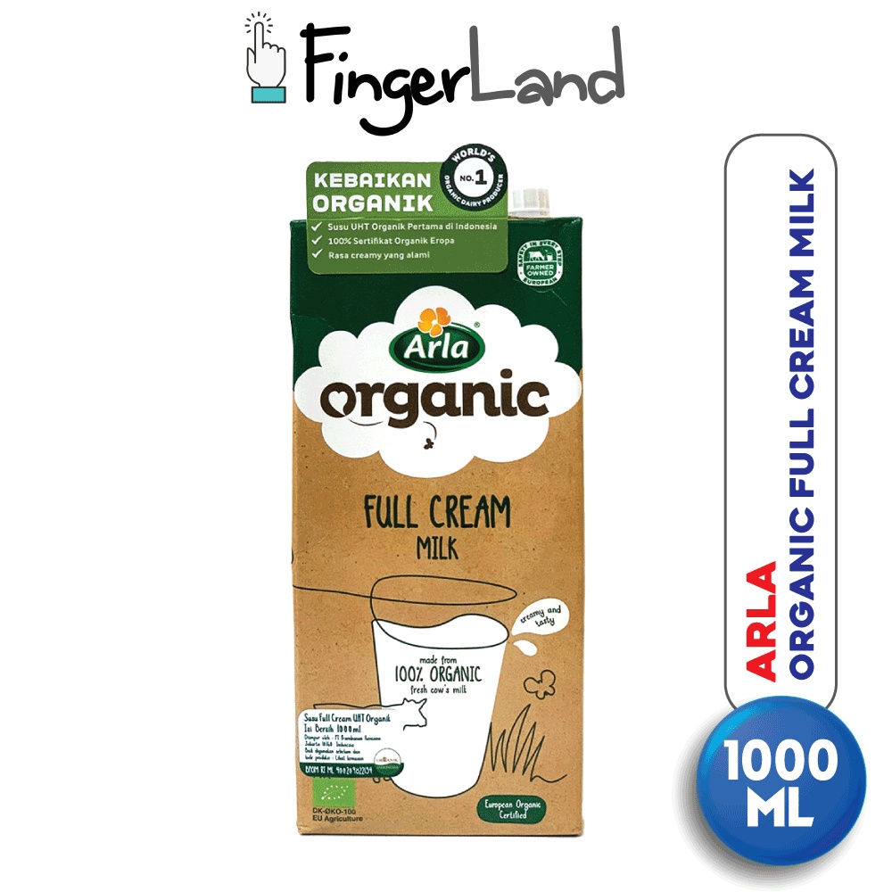 Jual ARLA Full Cream UHT Organic 1 Liter Susu Full Cream | Shopee Indonesia
