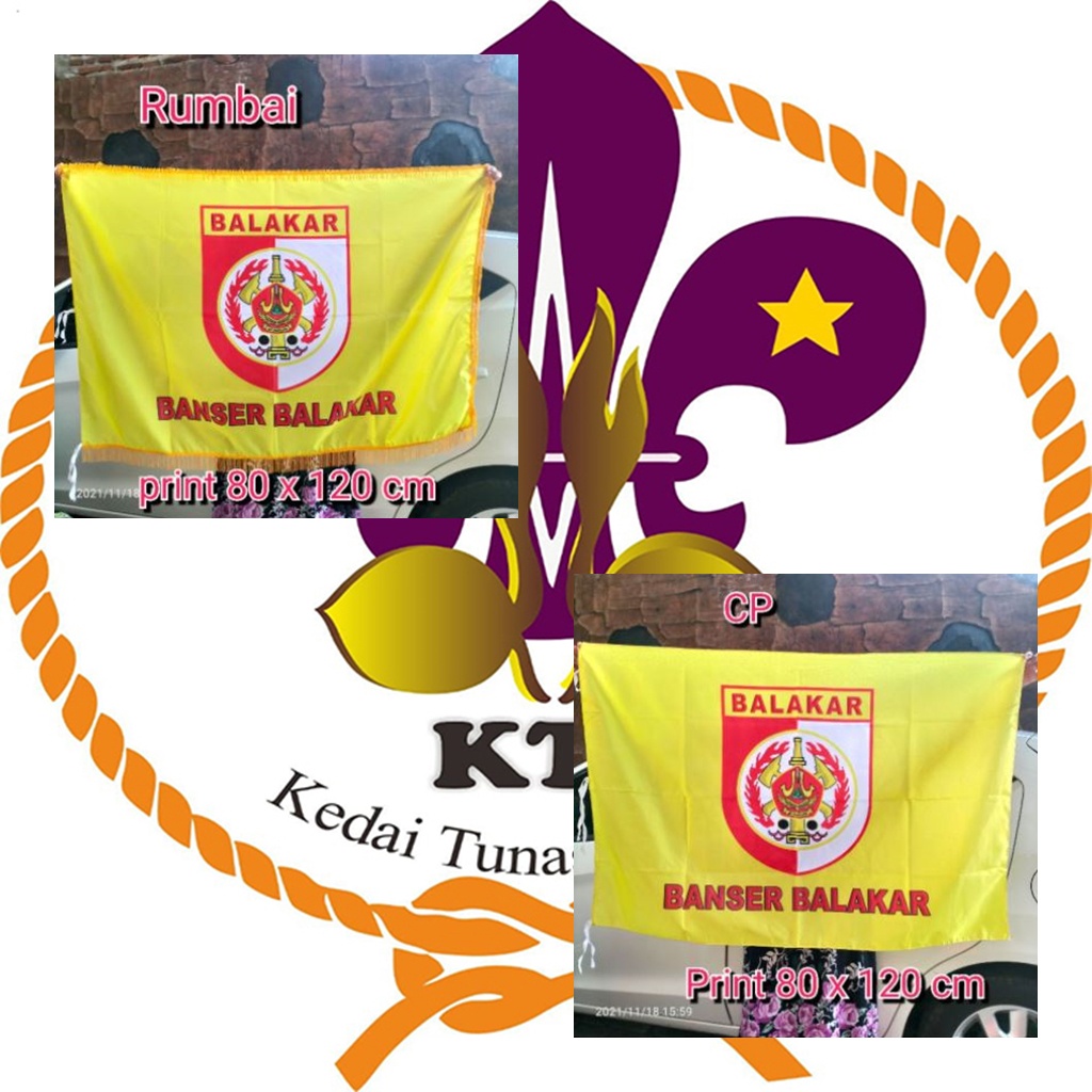 Jual Bendera BALAKAR Banser Relawan Kebakaran Rumbai | Shopee Indonesia