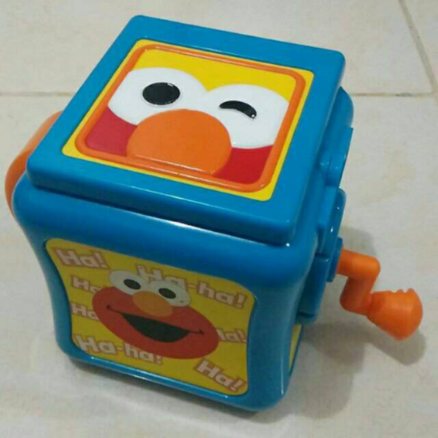 Jual Sesame Street Elmo Jack in the Box by Mattel | Shopee Indonesia
