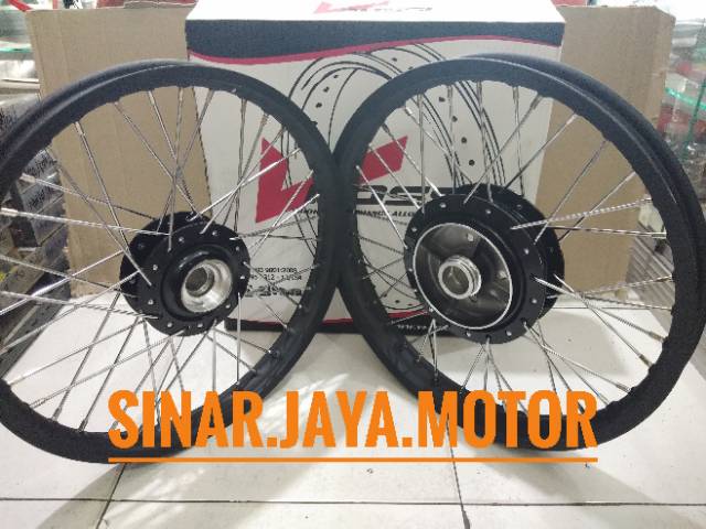 Jual Velg rxk rxking rx-king rxz paketan 1set komplit velg v-rossi 140 ...