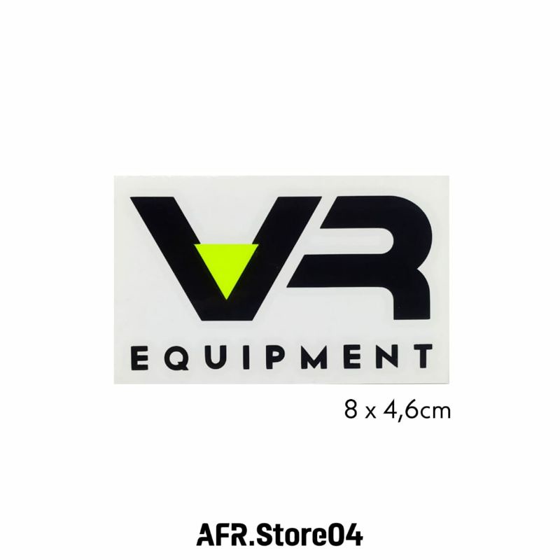 Jual Sticker Stiker VR Equipment Hitam Rossi Ukuran 8cm | Shopee Indonesia