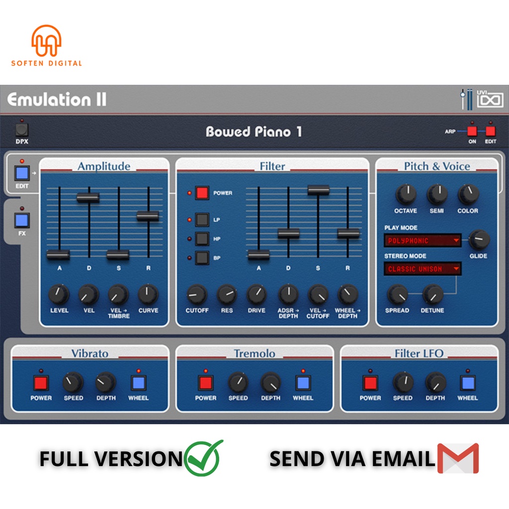 Jual UVI Falcon Emulation II Plus Soundbank - Not 1 but 3 iconic ...