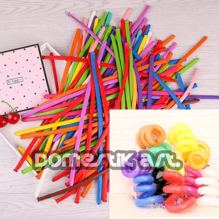 Jual Balon cacing 1 PACK ISI 100 / Balon Twist / Balon bentuk | Shopee ...