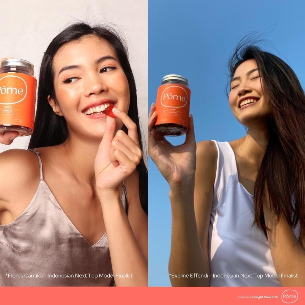 Jual [New Mall QR 12Ju1Ao] Mini Pack Tester Pome ACV Gummy Cuka Apel ...